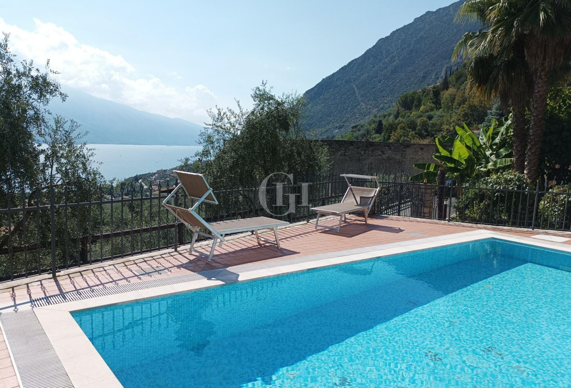 Panoramic villa with pool in Limone on Lake Garda in Limone sul Garda ...