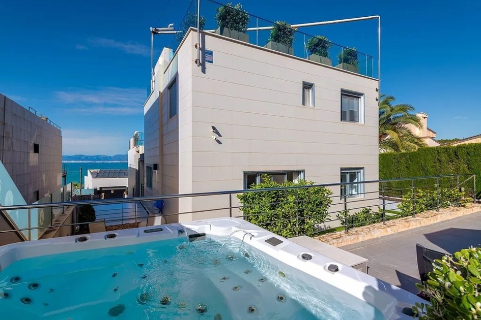 CALA BLAVA: SEMI-DETACHED HOUSE WITH SEA VIEW AND POOL - S.A.E Real ...