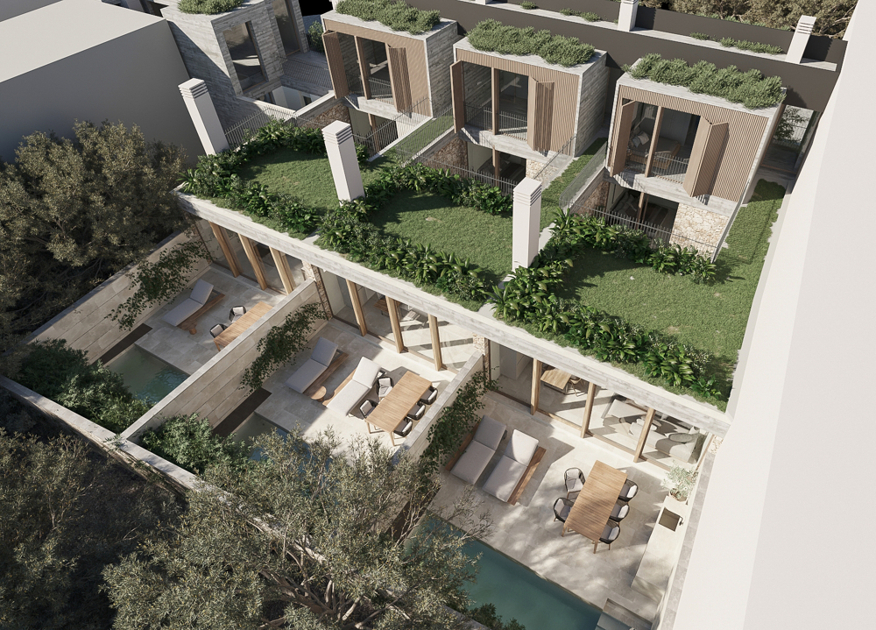 PALMA: NEW-BUILD TOWNHOUSES WITH POOL - S.A.E Real Estate Mallorca